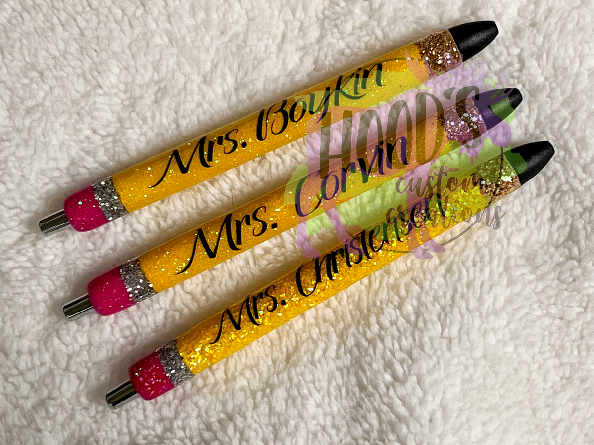 Personalized Pencil Pen – Hood's Custom Creations